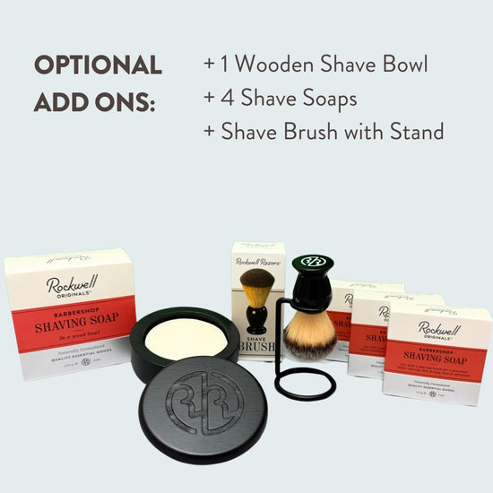 Rockwell 6S Stainless Steel Safety Razor | Rockwell Razors