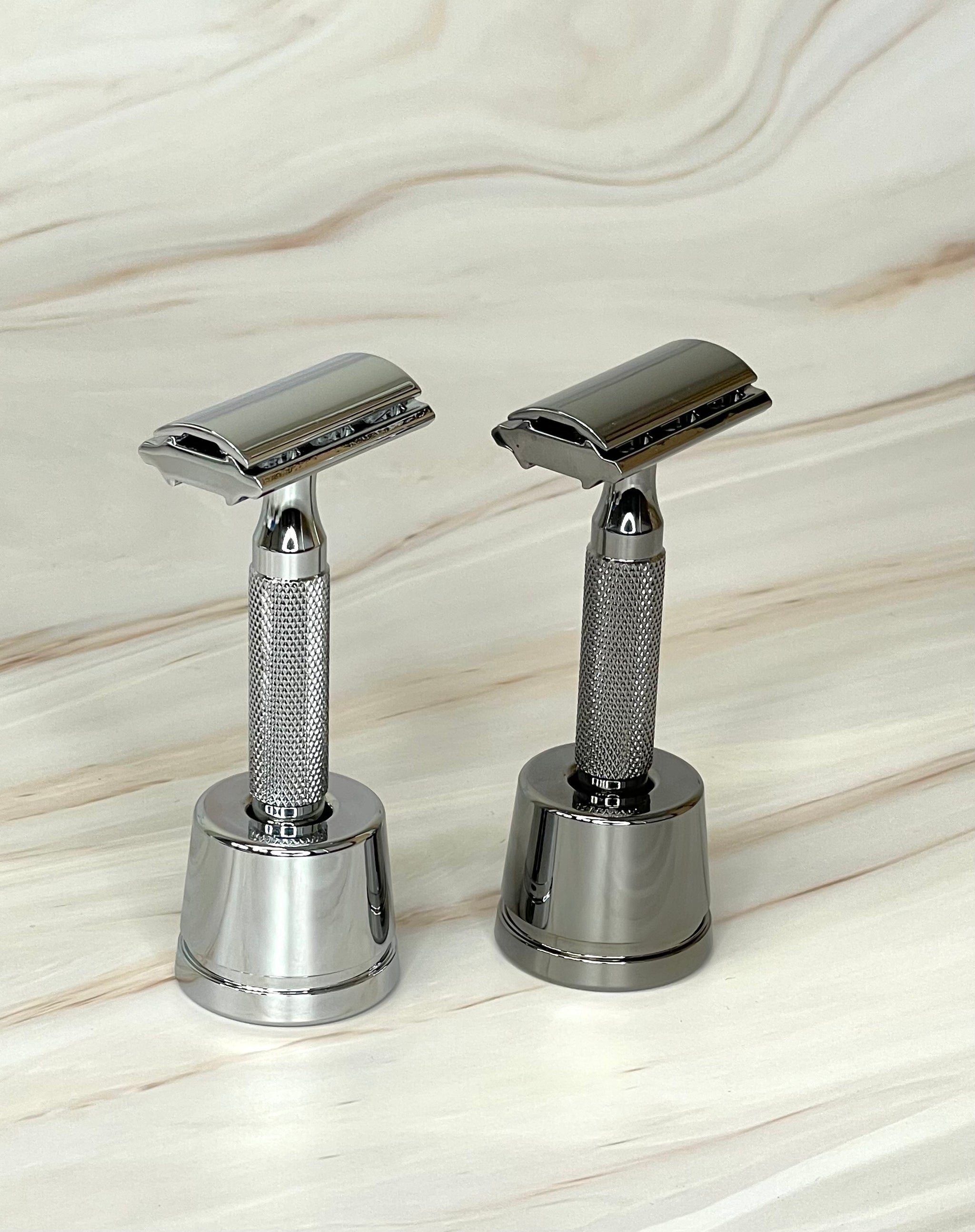 6C Double Edge Safety Razor | Razor & Stand Kit | Rockwell Razors