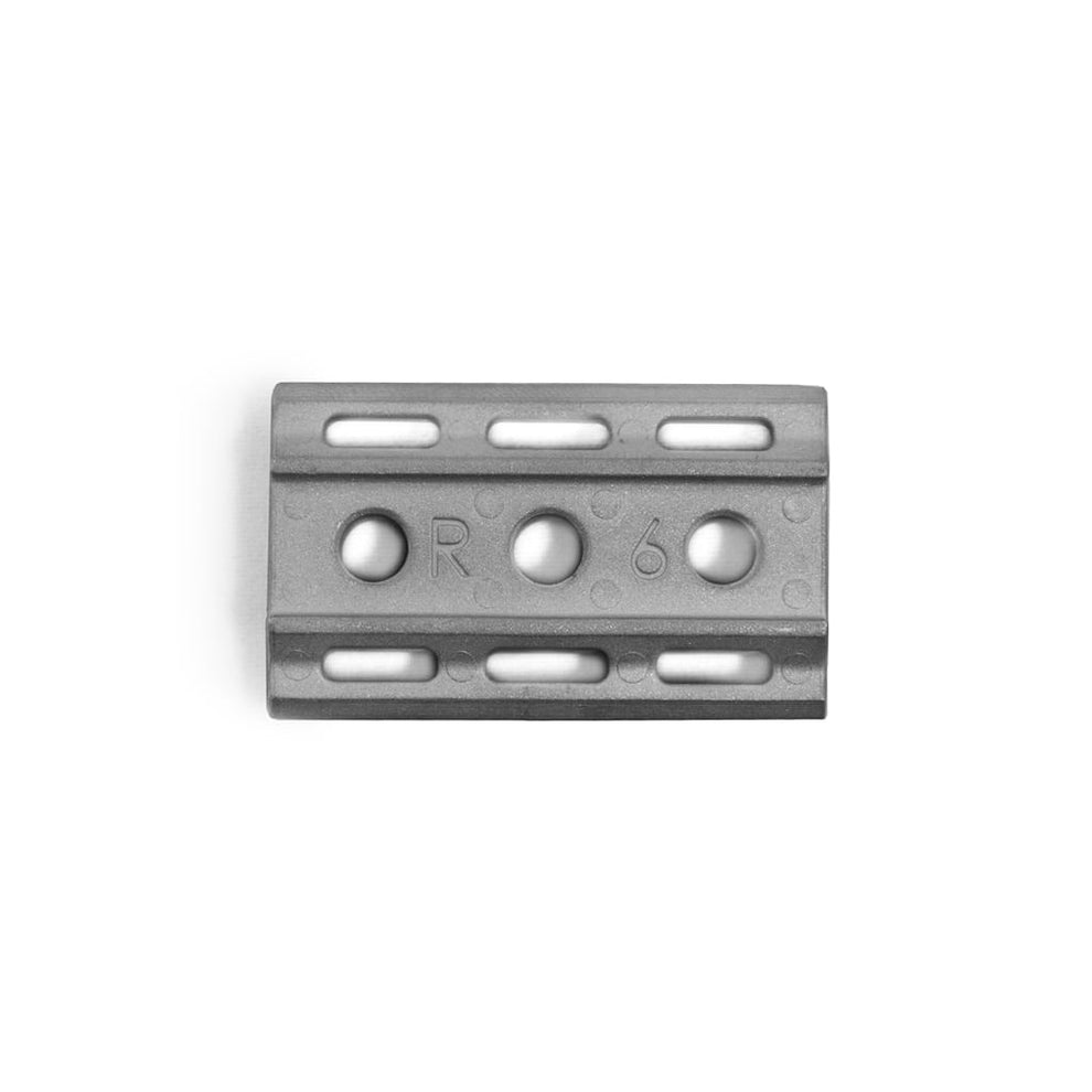 5/6 Base Plate - 6S Matte Stainless Steel Safety Razor | Rockwell ...